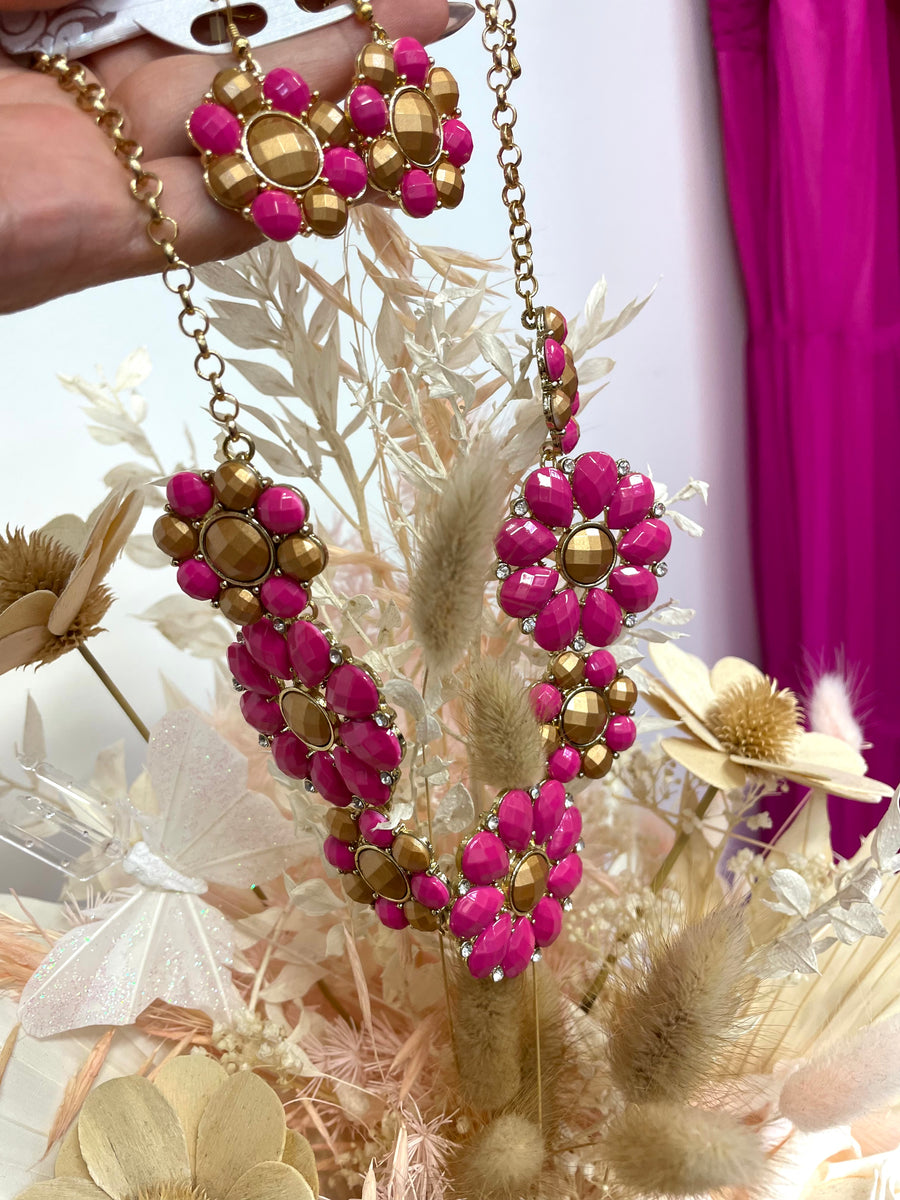 BELINDAH NECKLACE SET – Mrs. Blush