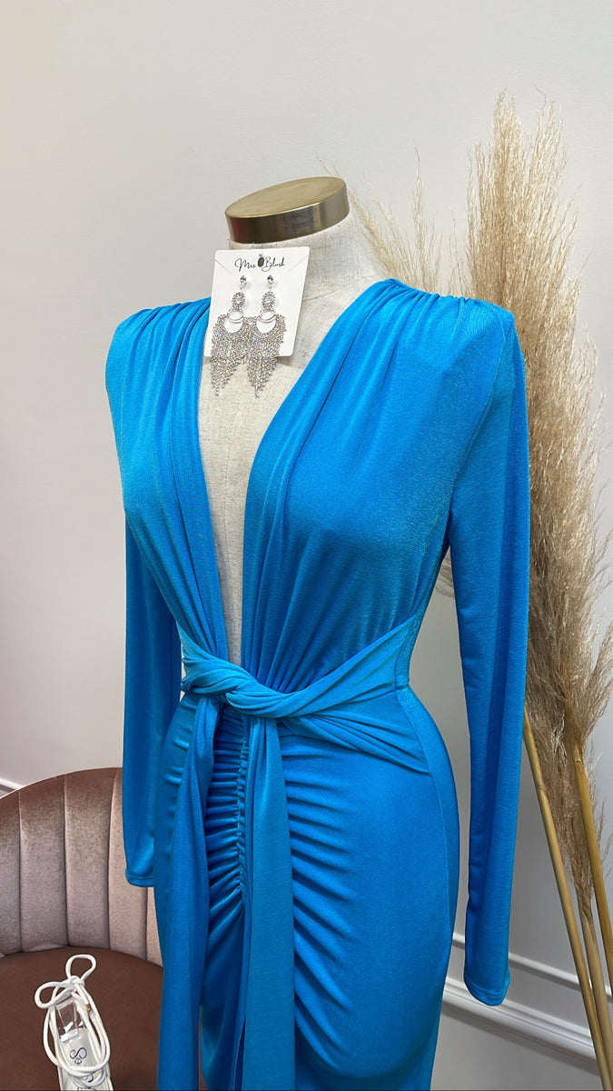 Aria Midi Blue Mrs Blush 5189