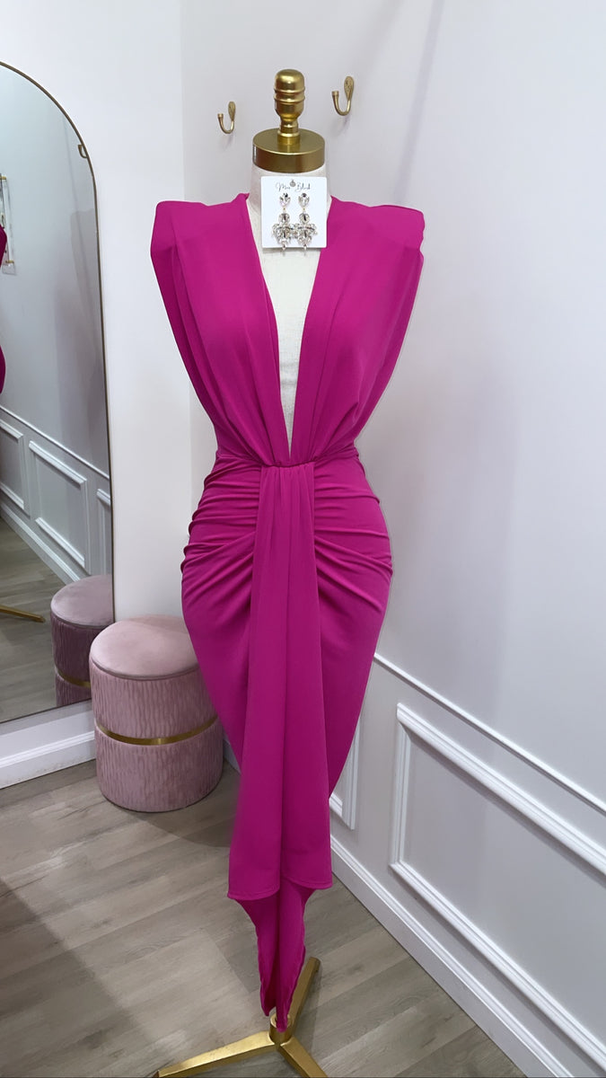 CARIBEL MIDI- FUCHSIA – Mrs. Blush